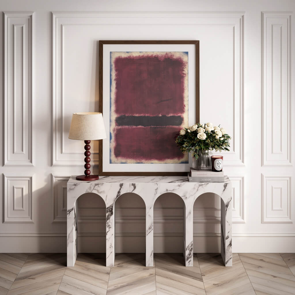 Velin Calacatta Console Table – Luxury Home Interior