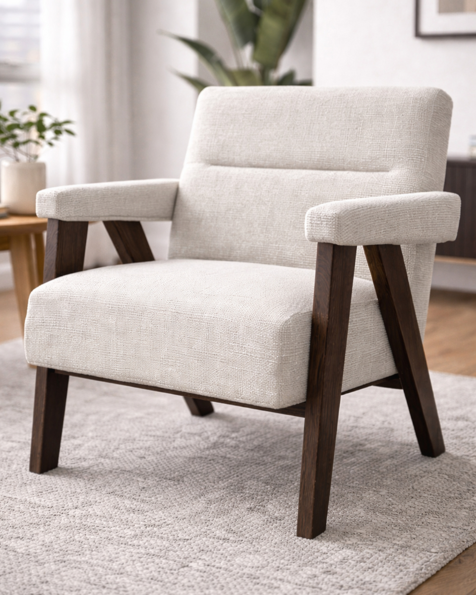Hamilton Milk and Chocolate Chair – Luxury Home Interior